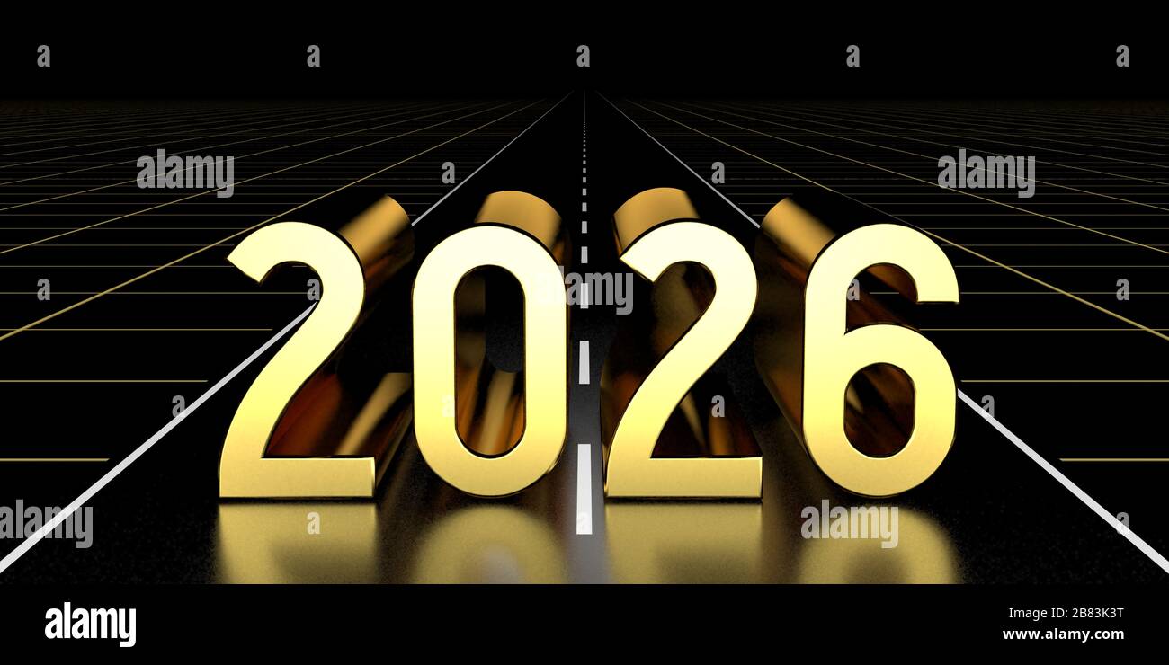 2026 gold hi-res stock photography and images - Alamy