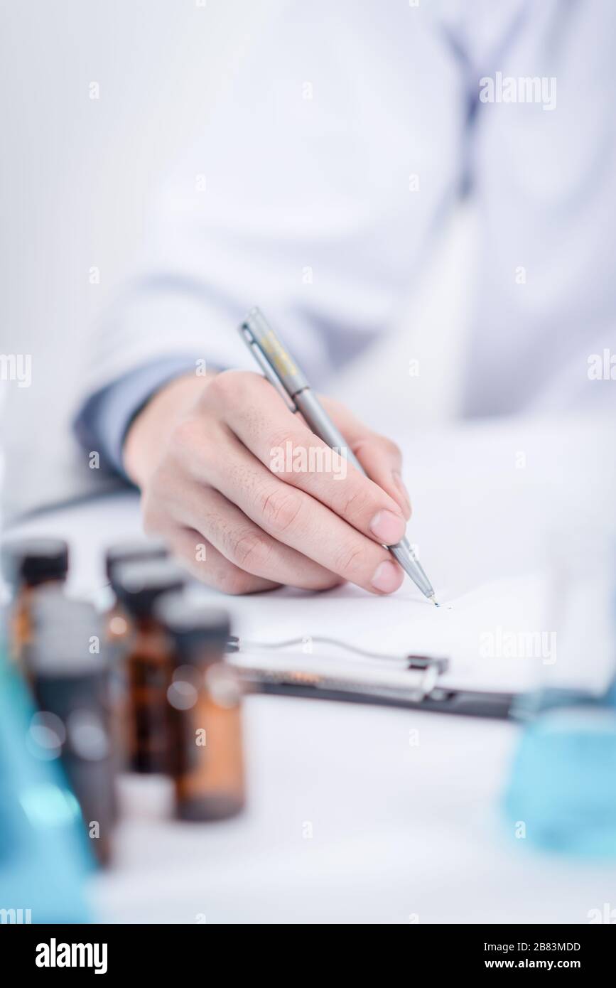 Researchers are analyzing data to create scientific innovations. Modern ...