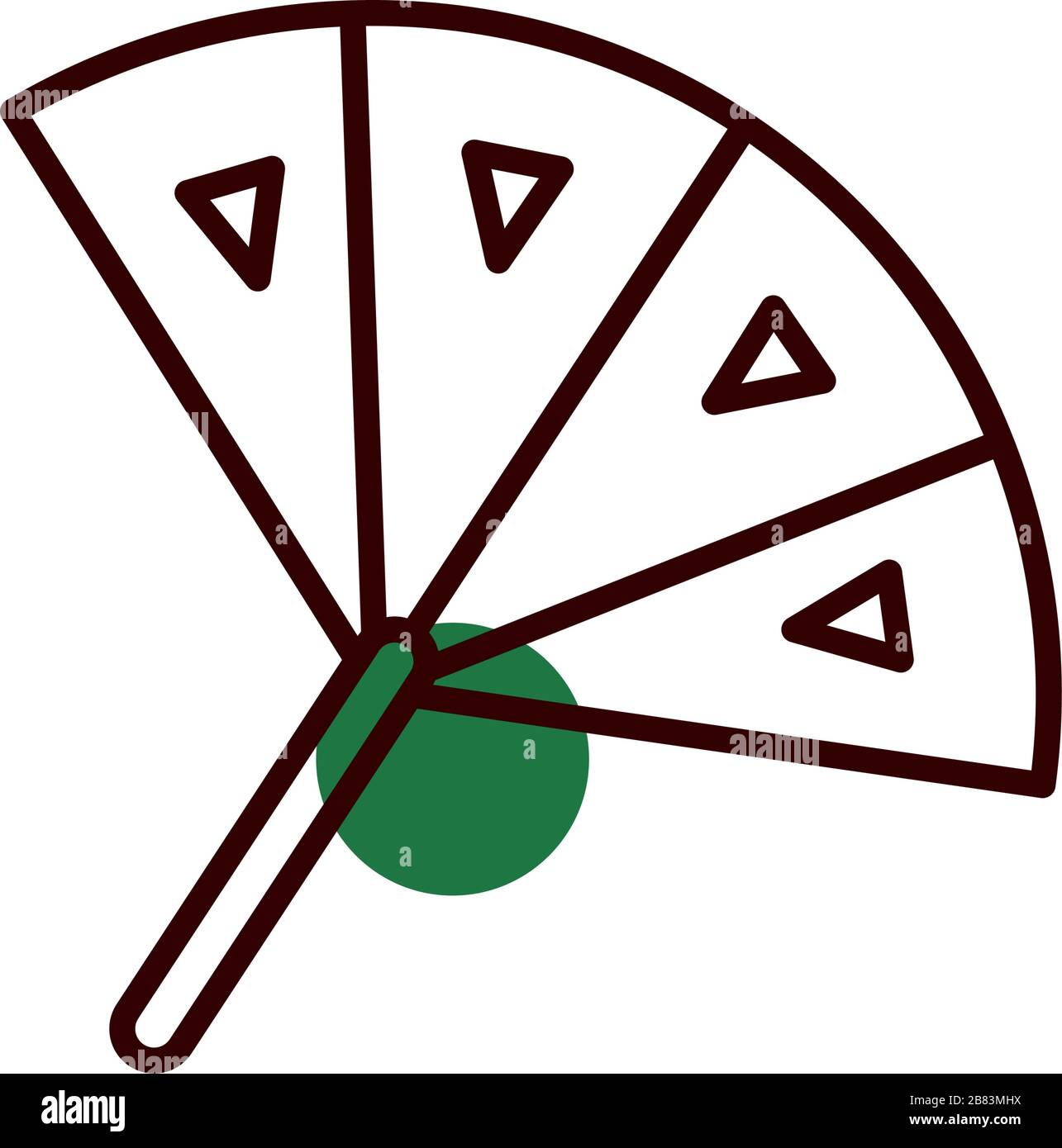 Mexican fan Stock Vector Images - Alamy