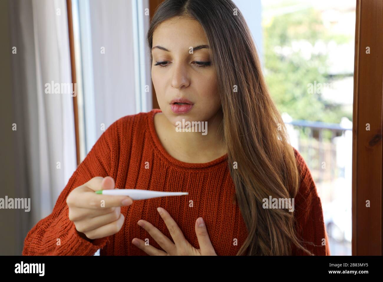 Checking temperature thermometer hi-res stock photography and images ...