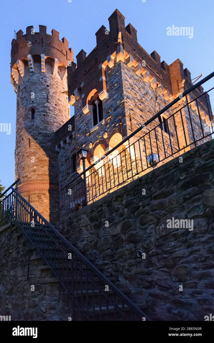 Becchi castle hi-res stock photography and images - Alamy