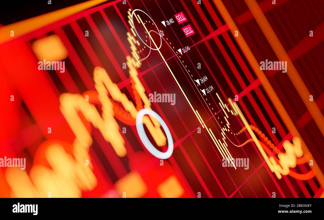 Panic graph hi-res stock photography and images - Alamy