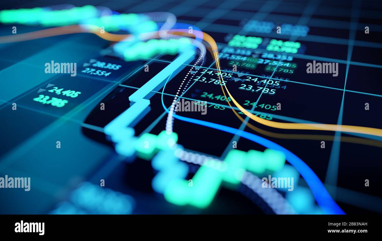 Stock market crash graph hi-res stock photography and images - Alamy