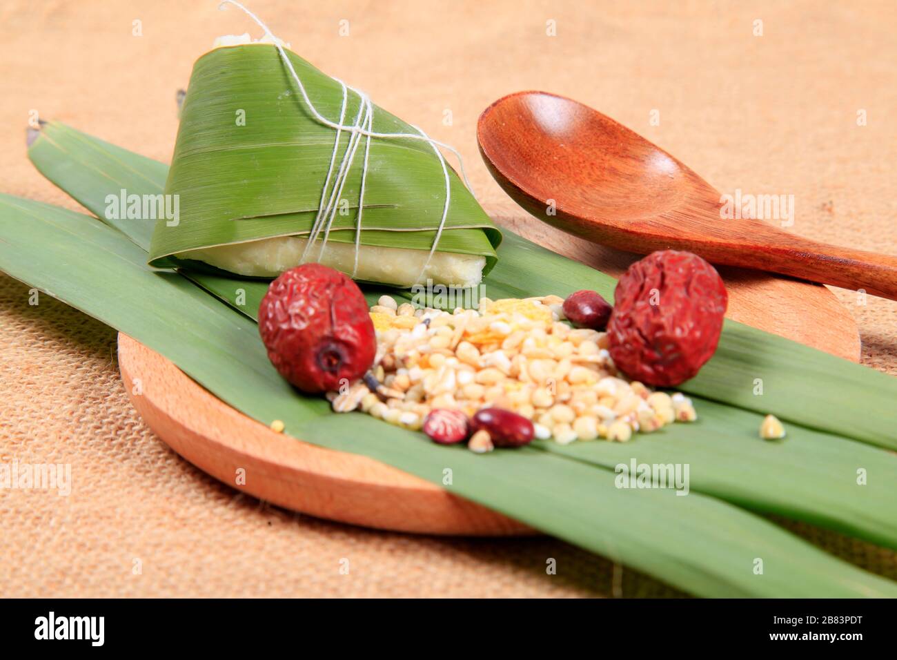 Rice dumplings, A Chinese delicacy Stock Photo - Alamy