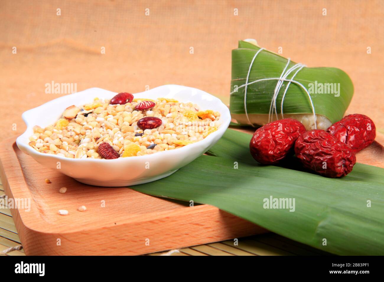 Rice dumplings, A Chinese delicacy Stock Photo - Alamy