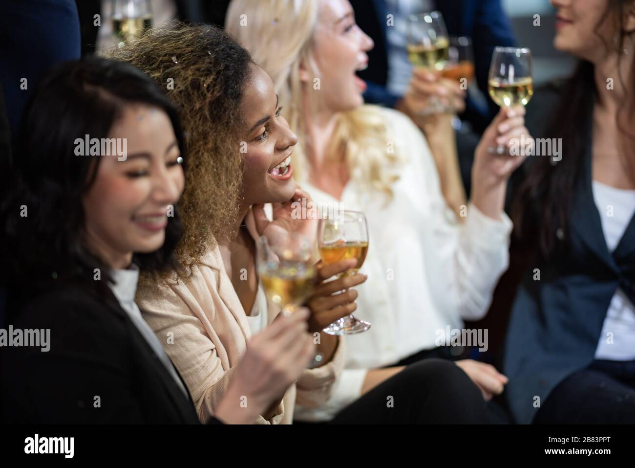 Business People Party Celebration Success Concept Stock Photo - Alamy