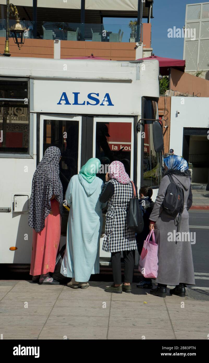 Bus marrakesh hi-res stock photography and images - Alamy