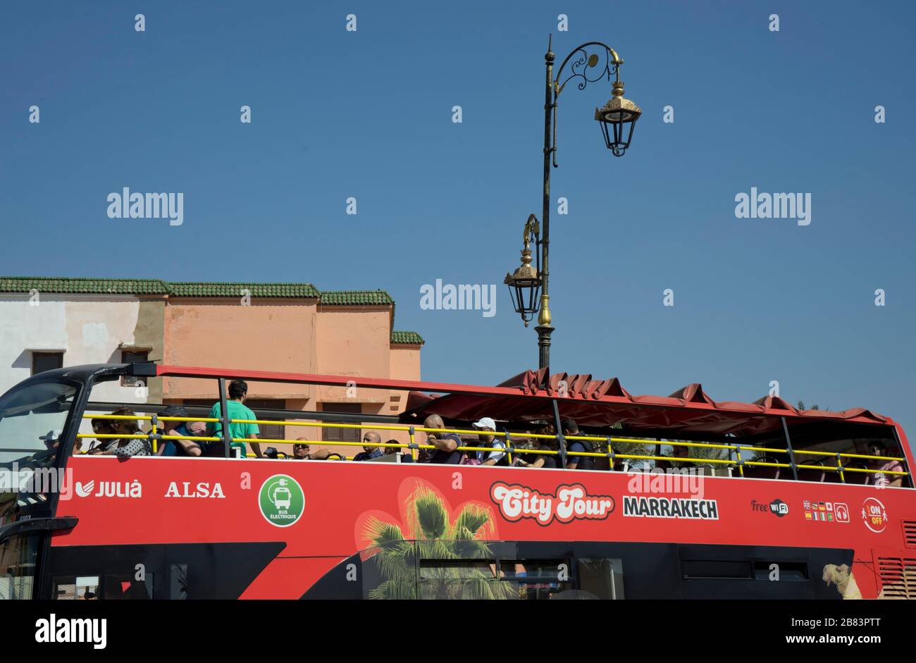 Tour bus morocco hi-res stock photography and images - Alamy