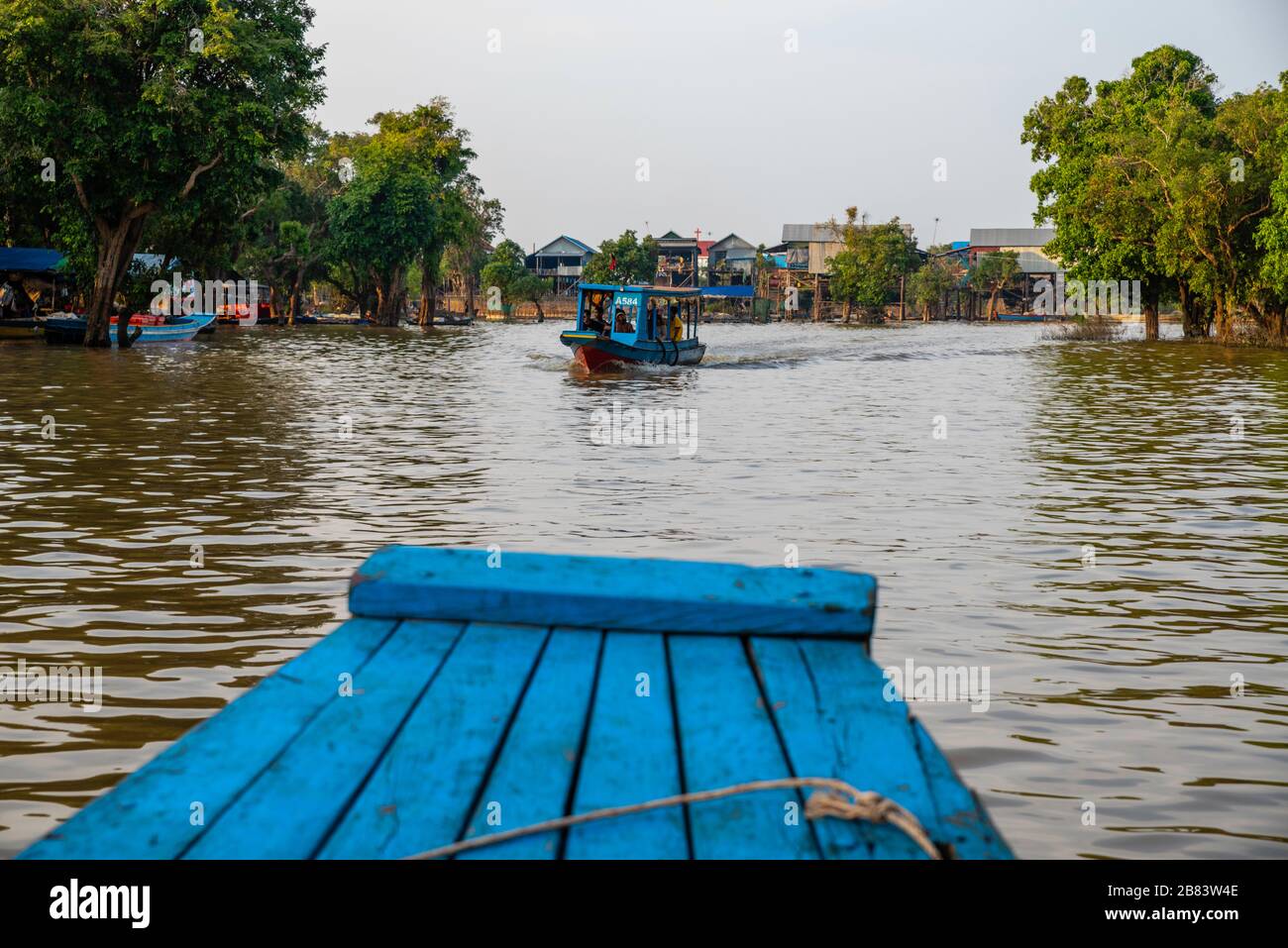 The floating village of Kampong Phluk, Cambodia Stock Photo - Alamy