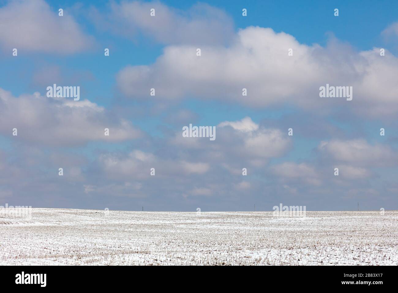 Farmland, late Winter, Northern Indiana, USA, by James D Coppinger ...
