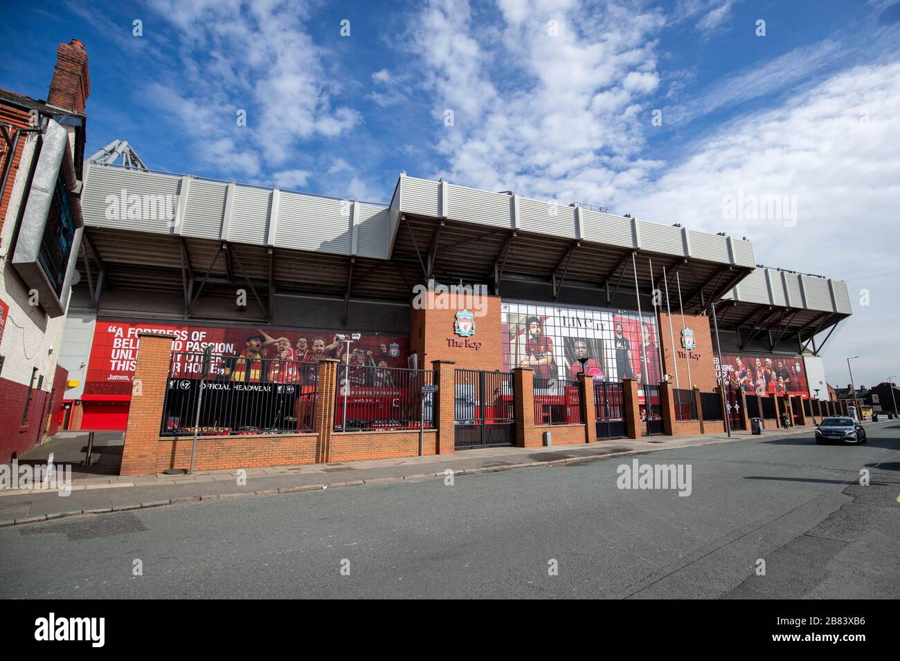 Anfield gates hi-res stock photography and images - Alamy