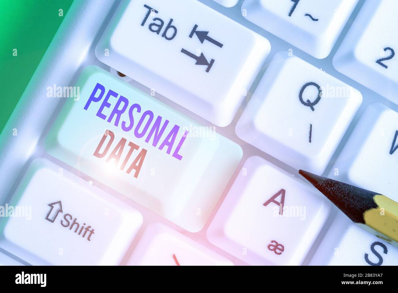 Conceptual hand writing showing Personal Data. Concept meaning ...