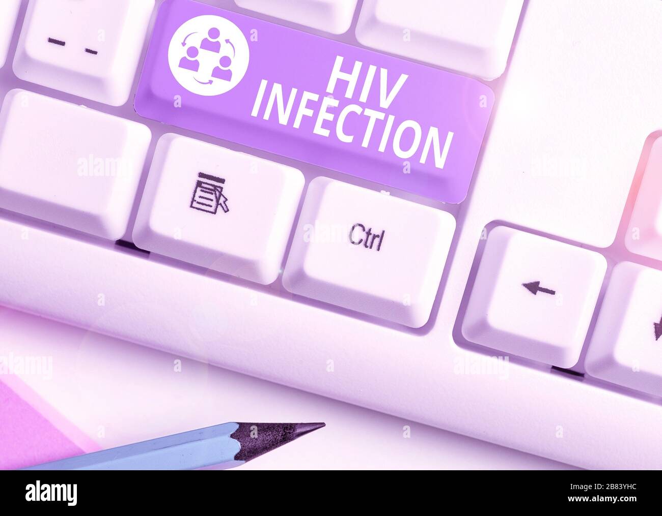 Word writing text Hiv Infection. Business photo showcasing sexually ...