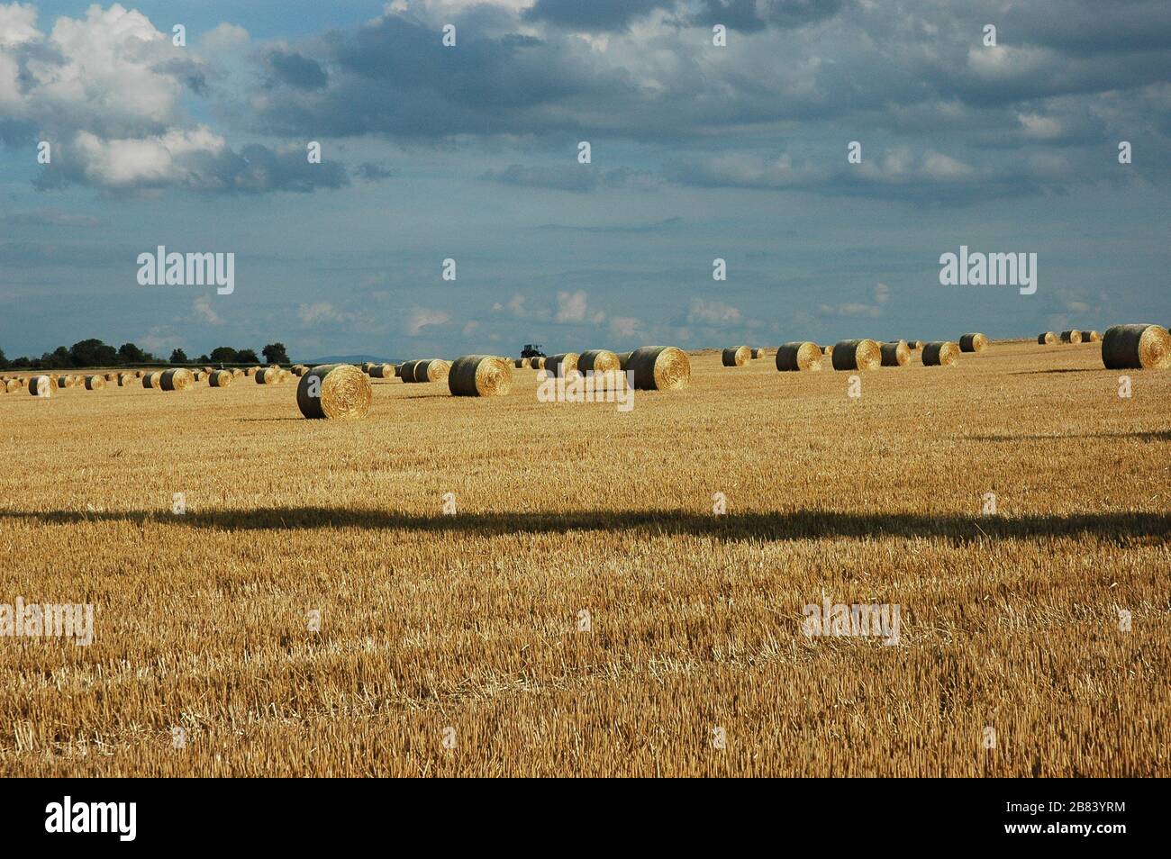 Haystacks with shadow hi-res stock photography and images - Alamy