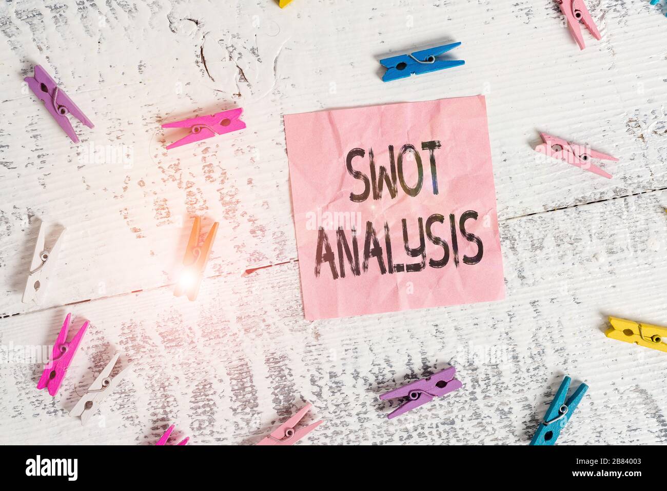 Handwriting text Swot Analysis. Conceptual photo framework used to ...
