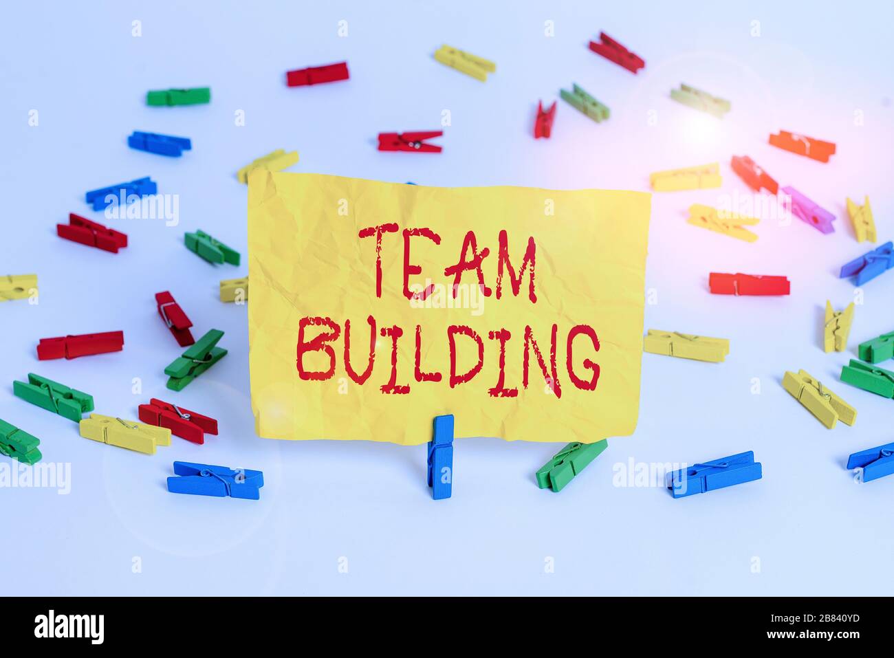 Word writing text Team Building. Business photo showcasing activities ...