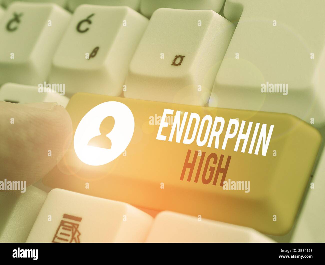 Endorphins molecular structure hi-res stock photography and images - Alamy