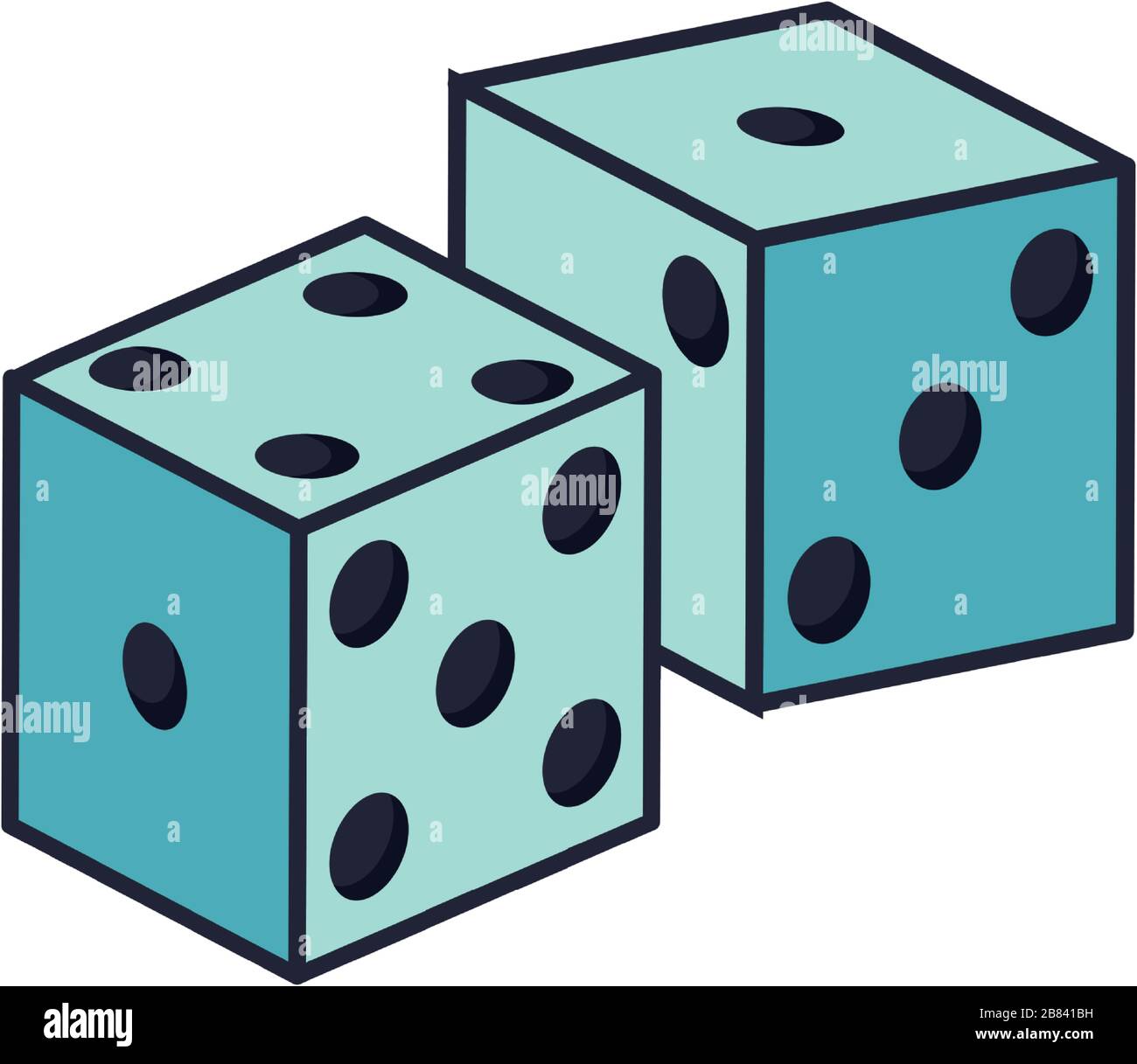 Dices clipart hi-res stock photography and images - Alamy