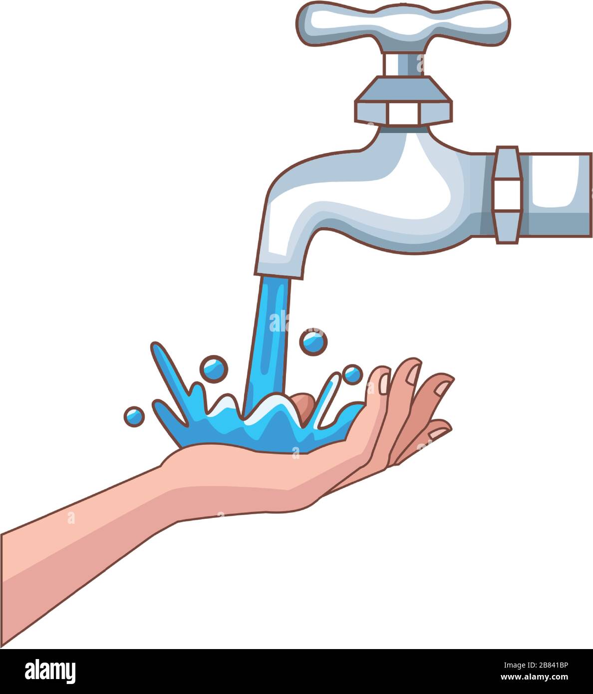 hand human washing isolated icon Stock Vector Image & Art - Alamy