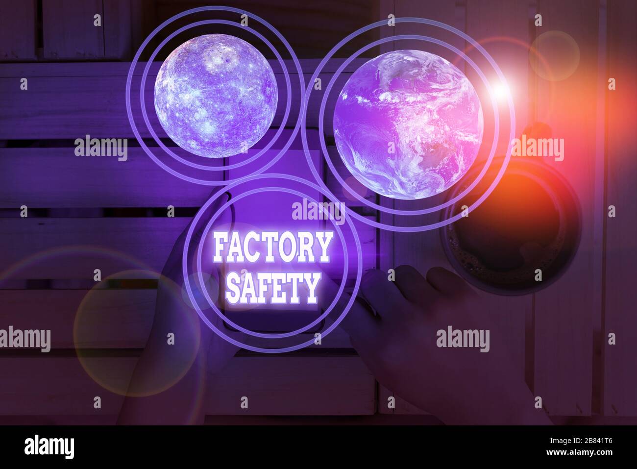 Conceptual hand writing showing Factory Safety. Concept meaning ...
