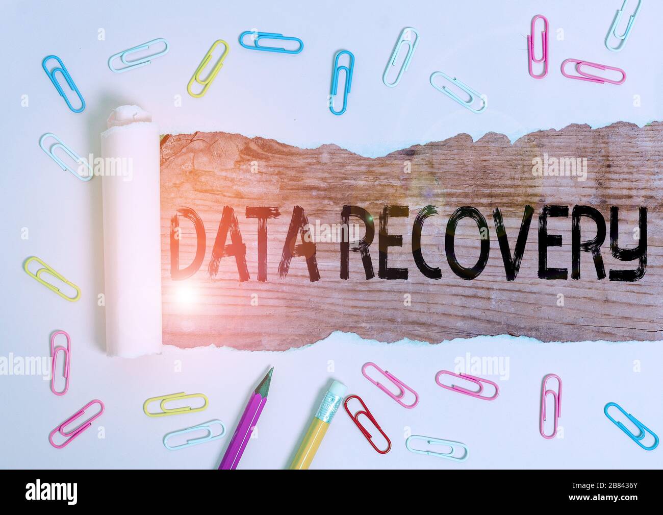 Conceptual hand writing showing Data Recovery. Concept meaning process ...