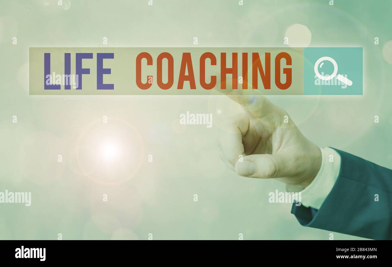 Text sign showing Life Coaching. Business photo showcasing a ...