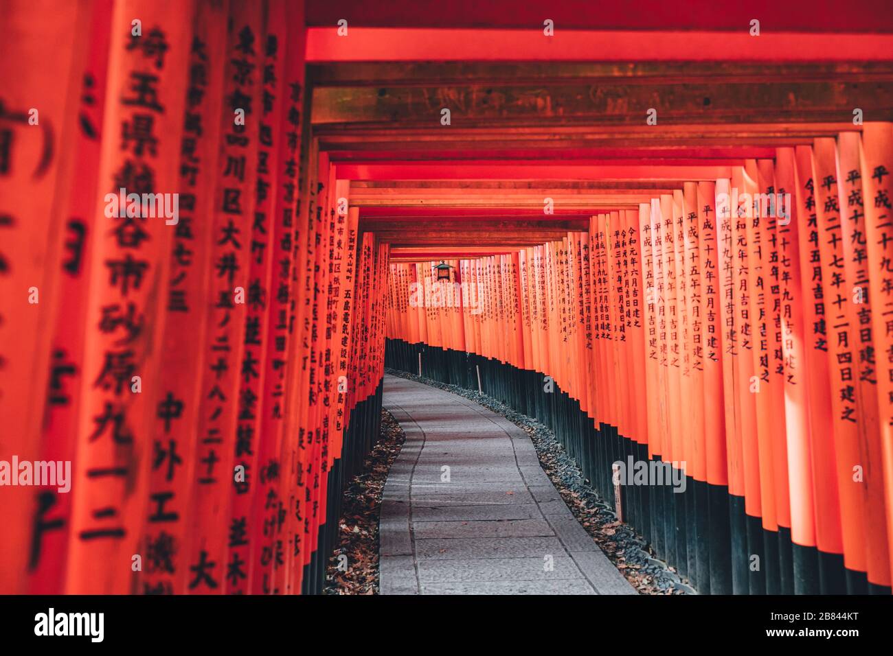 Red Japanese Gates High Resolution Stock Photography and Images - Alamy