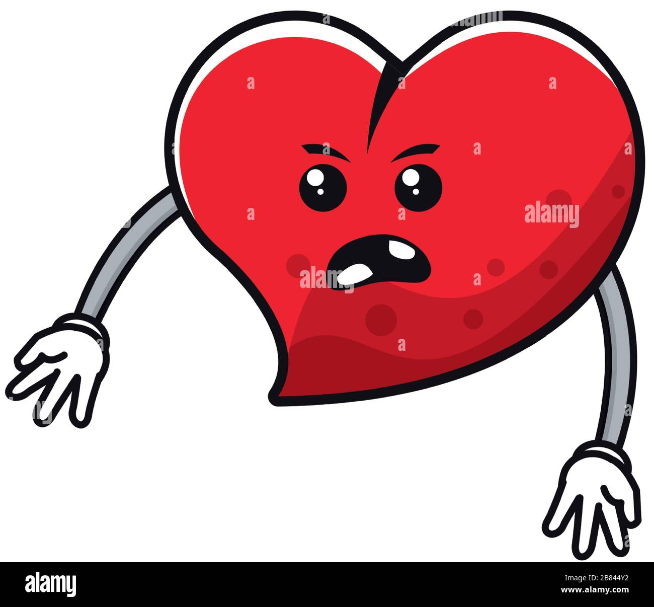 Emoticon love comic image hi-res stock photography and images - Alamy
