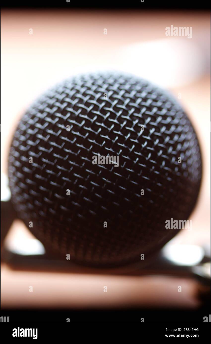 Detail microphone hi-res stock photography and images - Alamy