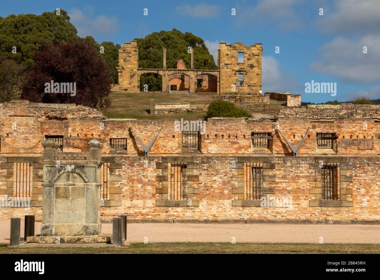 Old British prison in Tasmania Australia Stock Photo - Alamy