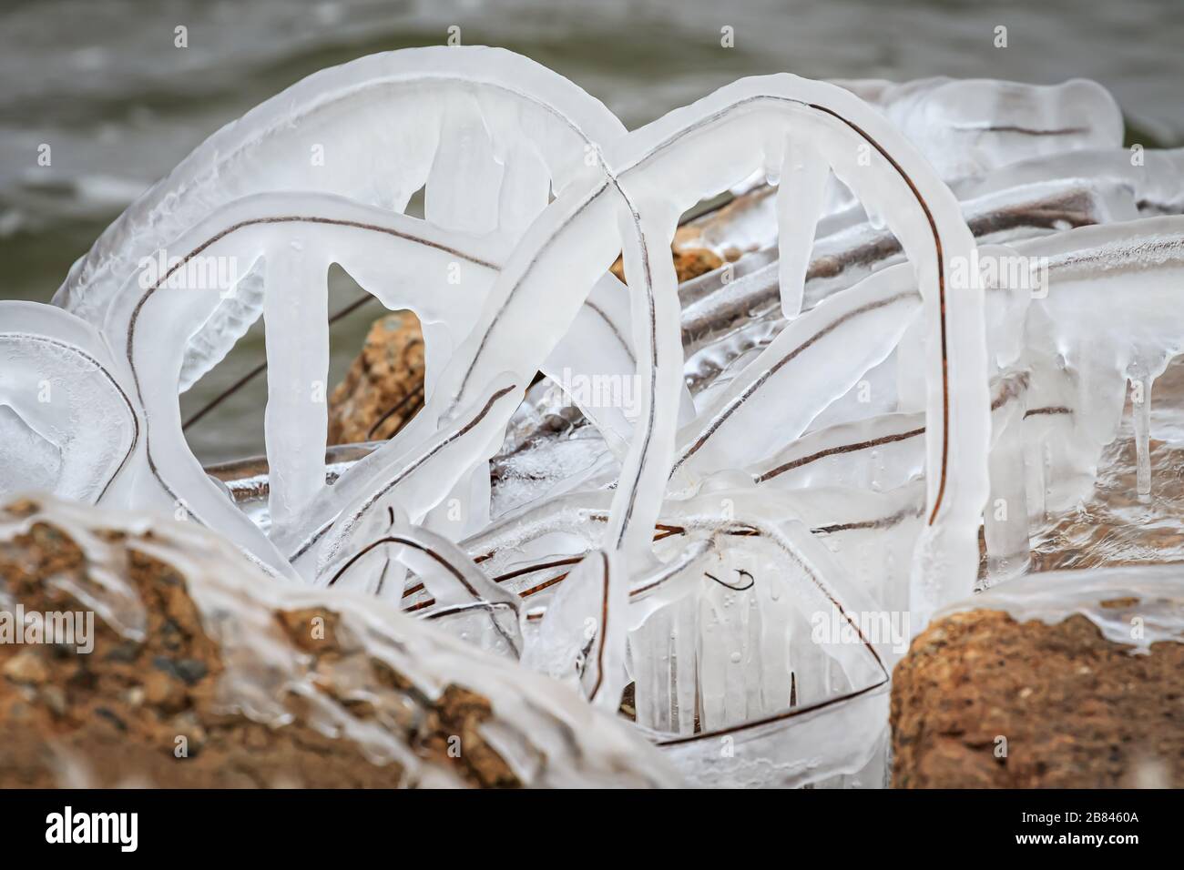 Natural ice sculptures hi-res stock photography and images - Alamy