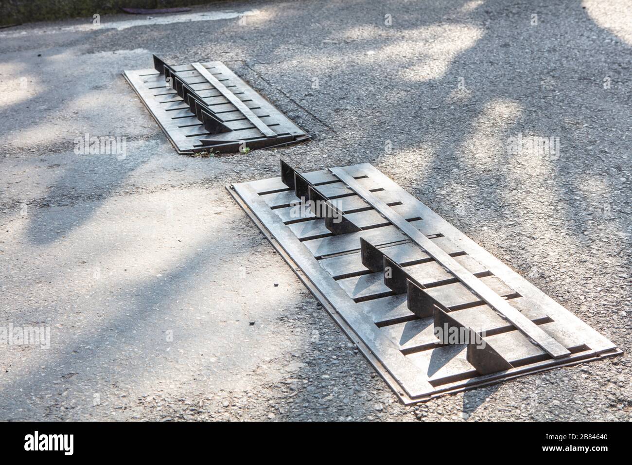Spikes barrier are frequently used to enforce a directional flow in a ...