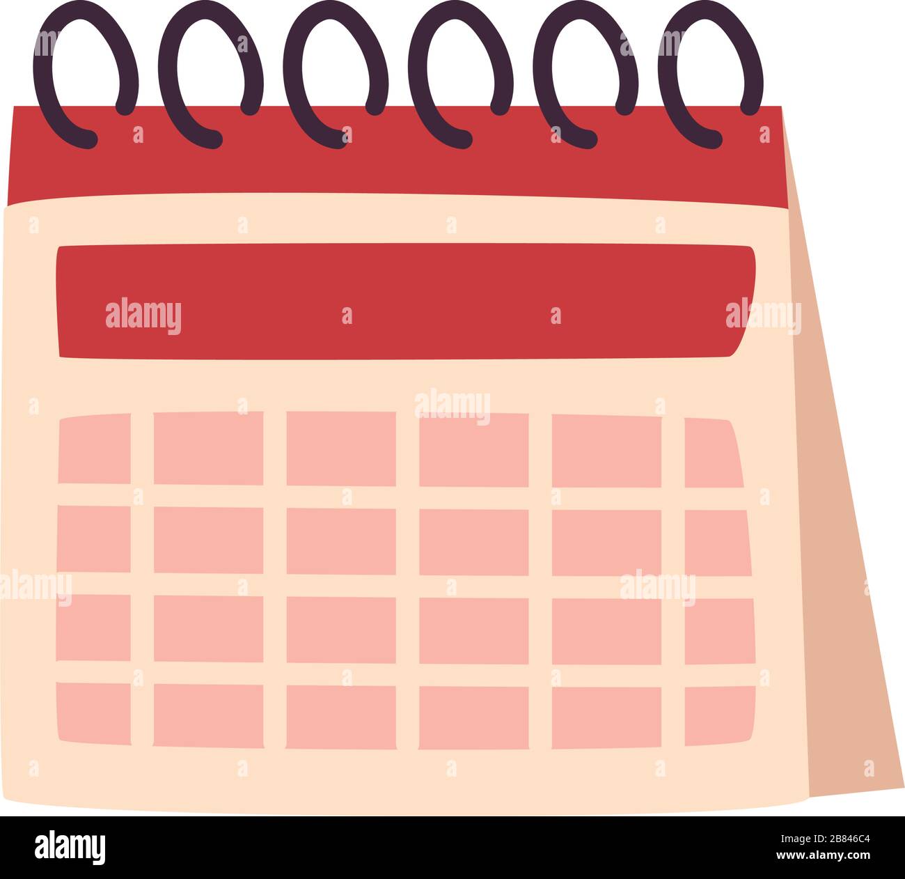 Calendar flat style icon design, Planner time event moth date day page ...