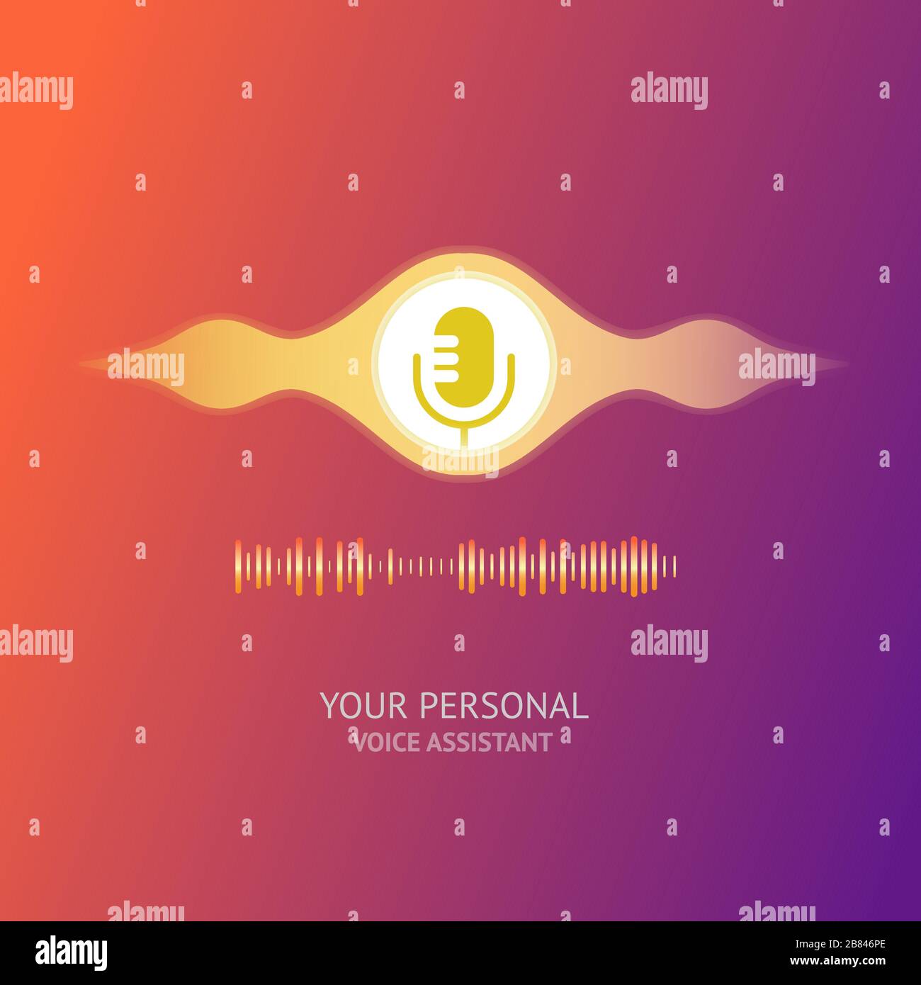 Voice recognition. Personal assistant and smart voice recognition ...