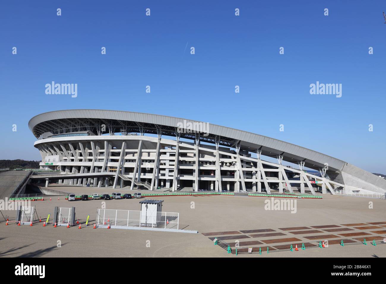 MARCH 19, 2020 : Miyagi Stadium, a venue for Football at the Tokyo 2020 ...