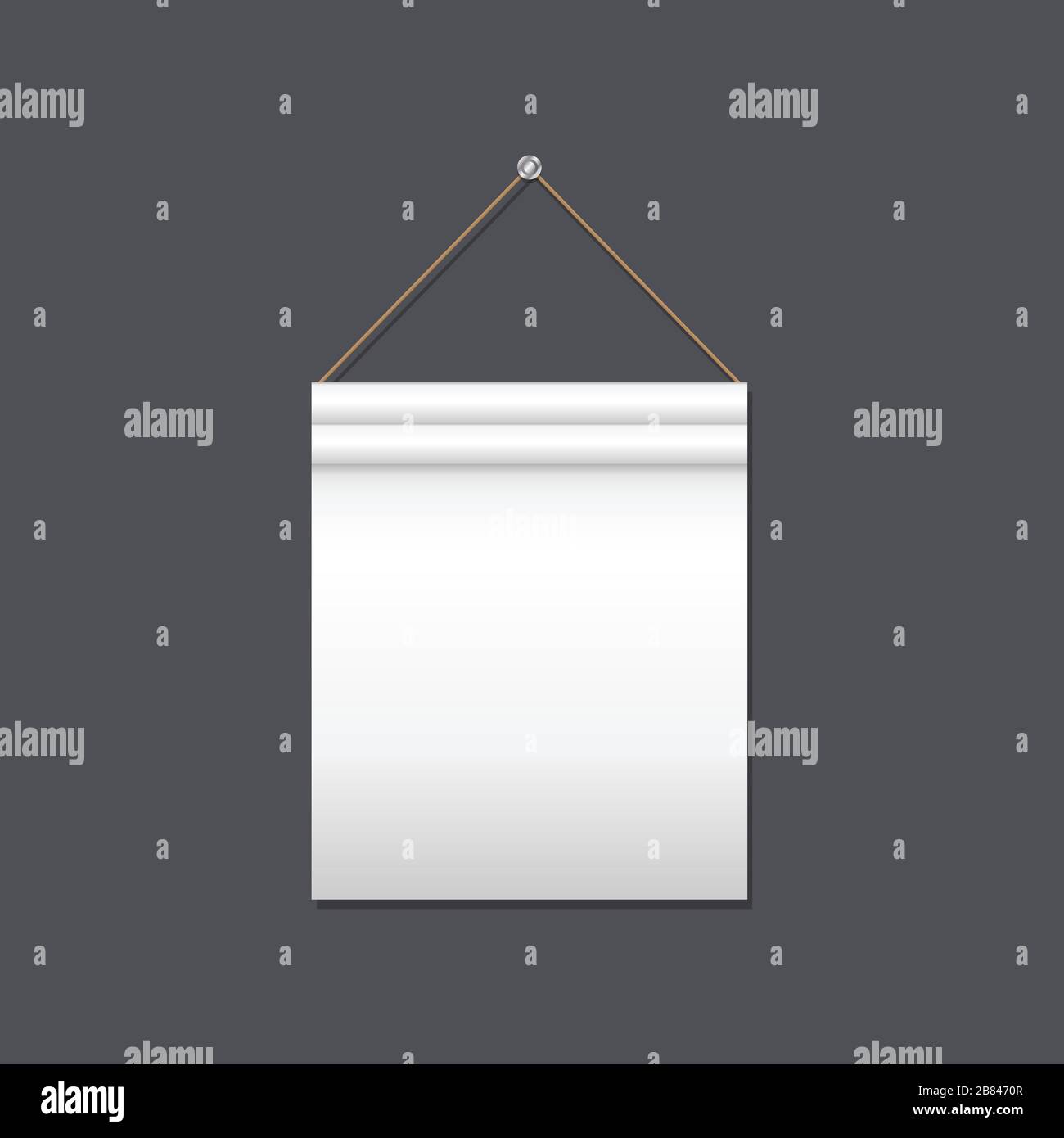 Plain white square Stock Vector Images - Alamy
