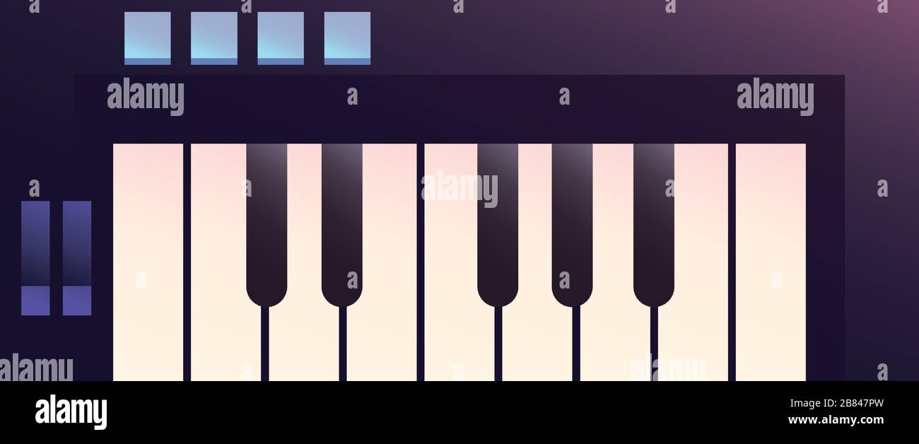 Quality piano Stock Vector Images - Alamy