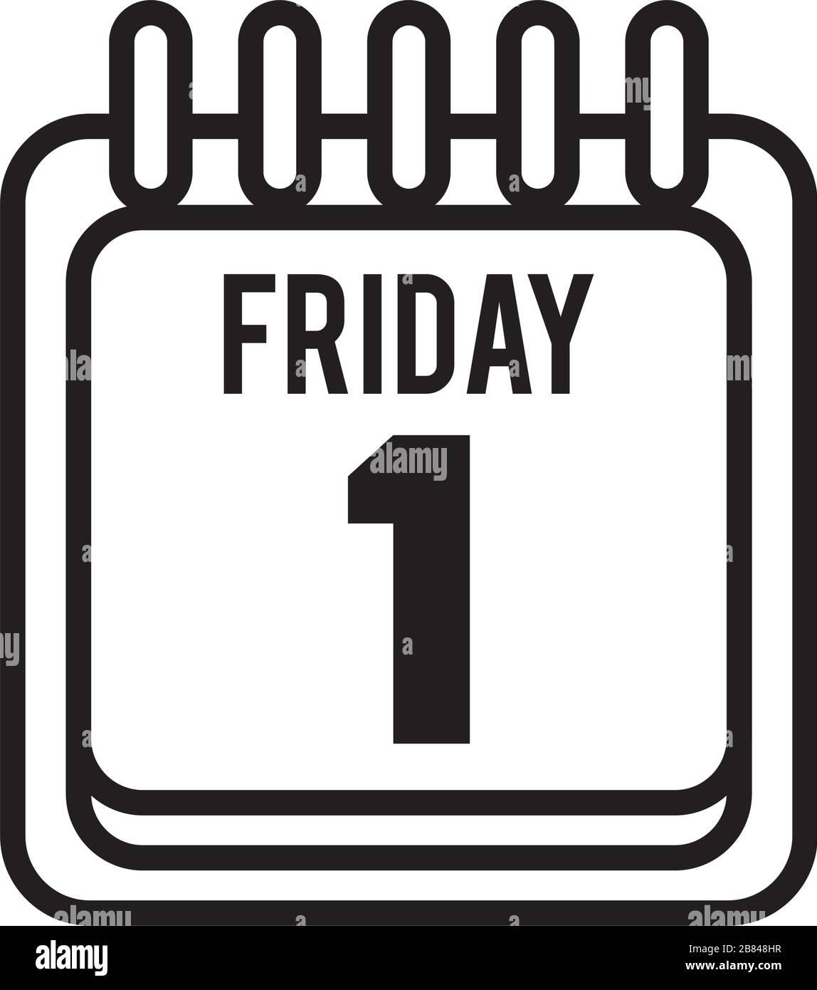 One page calendar Black and White Stock Photos & Images - Alamy