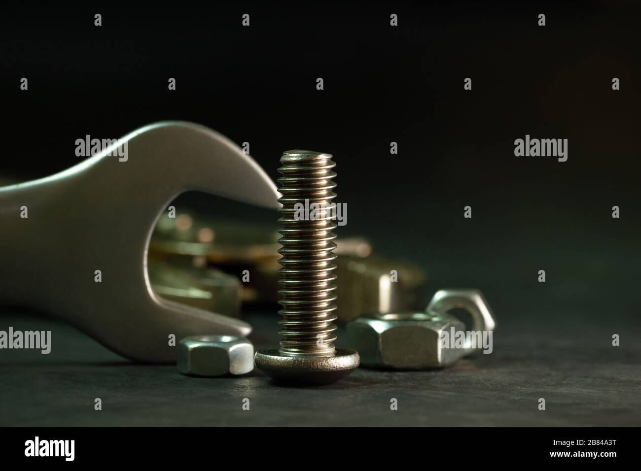 Silver Nuts Kit On Hi Res Stock Photography And Images Alamy