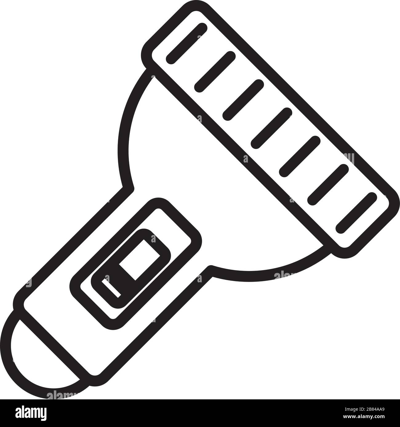 flash light line style icon Stock Vector Image & Art - Alamy