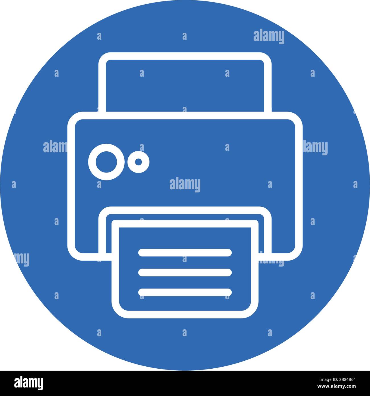 printer machine block style icon Stock Vector Image & Art - Alamy