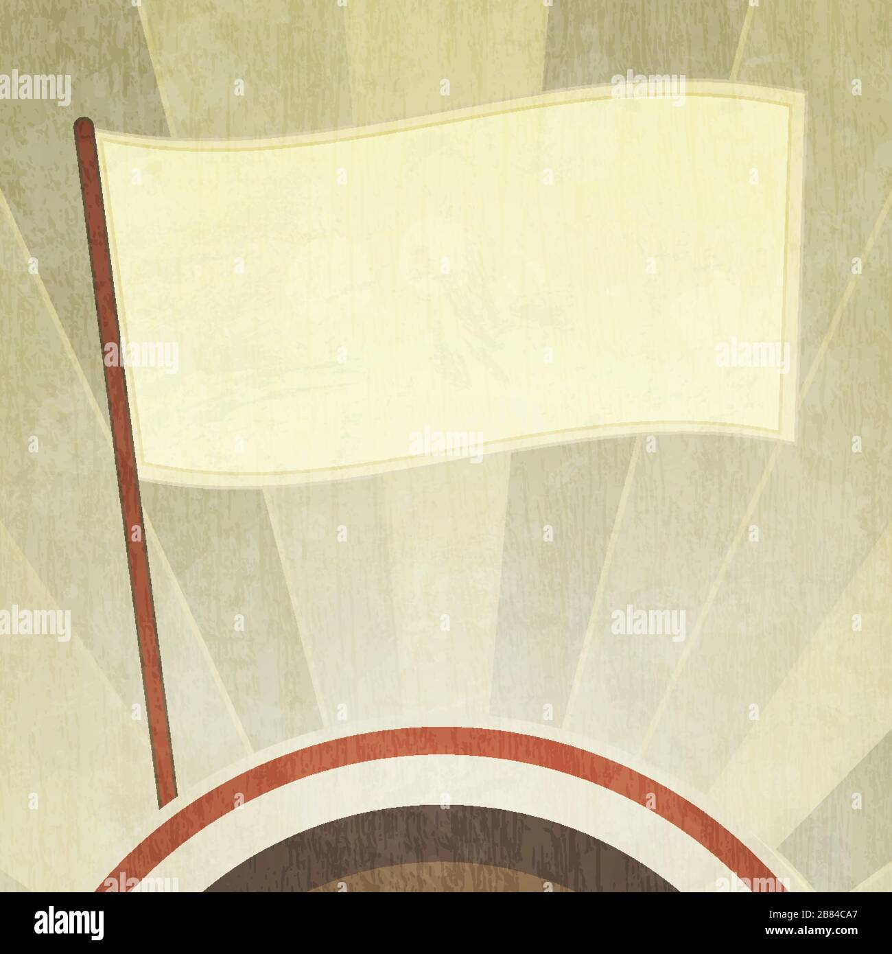 vintage flag background with grunge effect Stock Vector Image & Art - Alamy