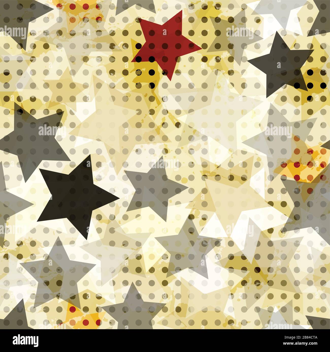 vintage star seamless Stock Vector Image & Art - Alamy