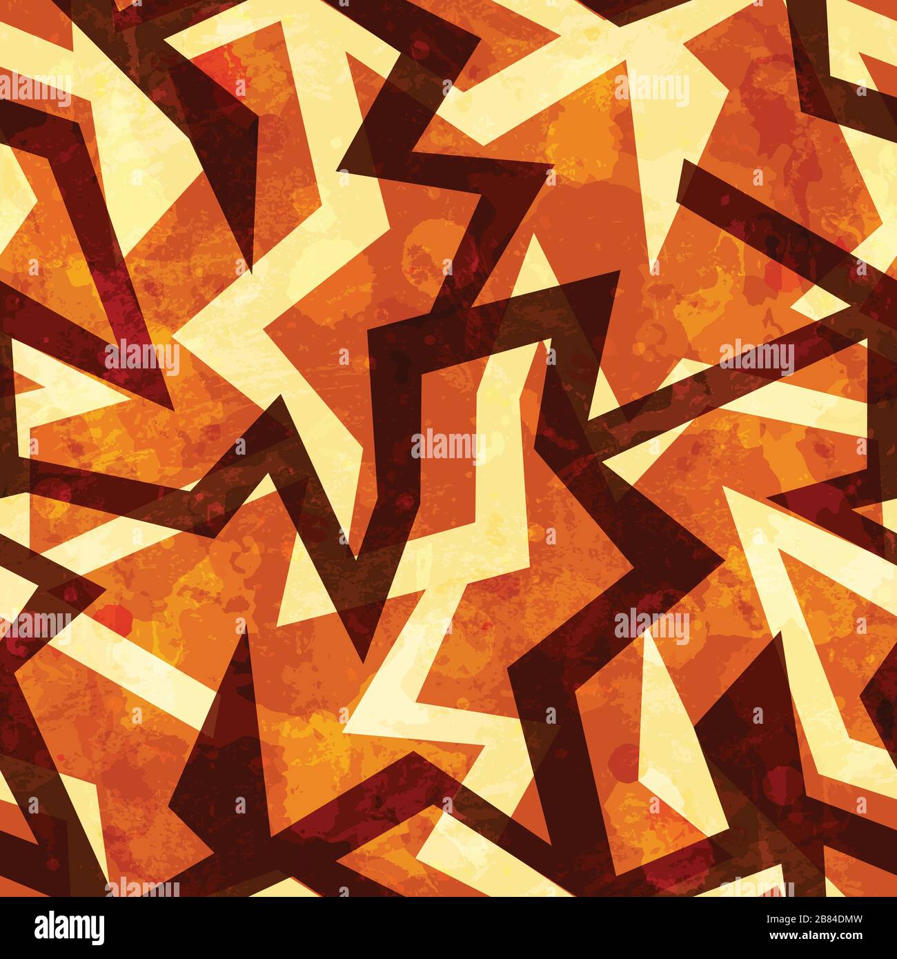 warm grunge seamless pattern Stock Vector Image & Art - Alamy