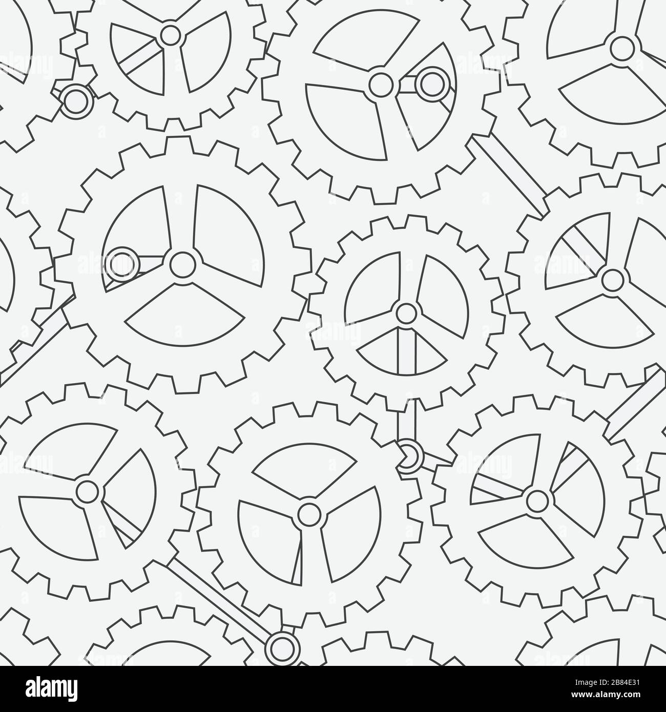 white cogwheel seamless pattern Stock Vector Image & Art - Alamy
