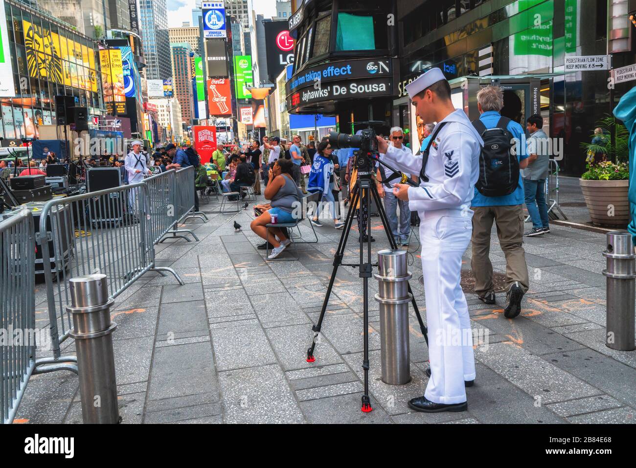 New York City/USA - May 24, 2019 Memorial Day 2019. Crowded Times ...
