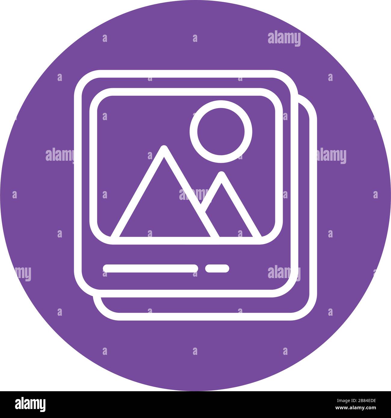 picture file format block style icon Stock Vector Image & Art - Alamy