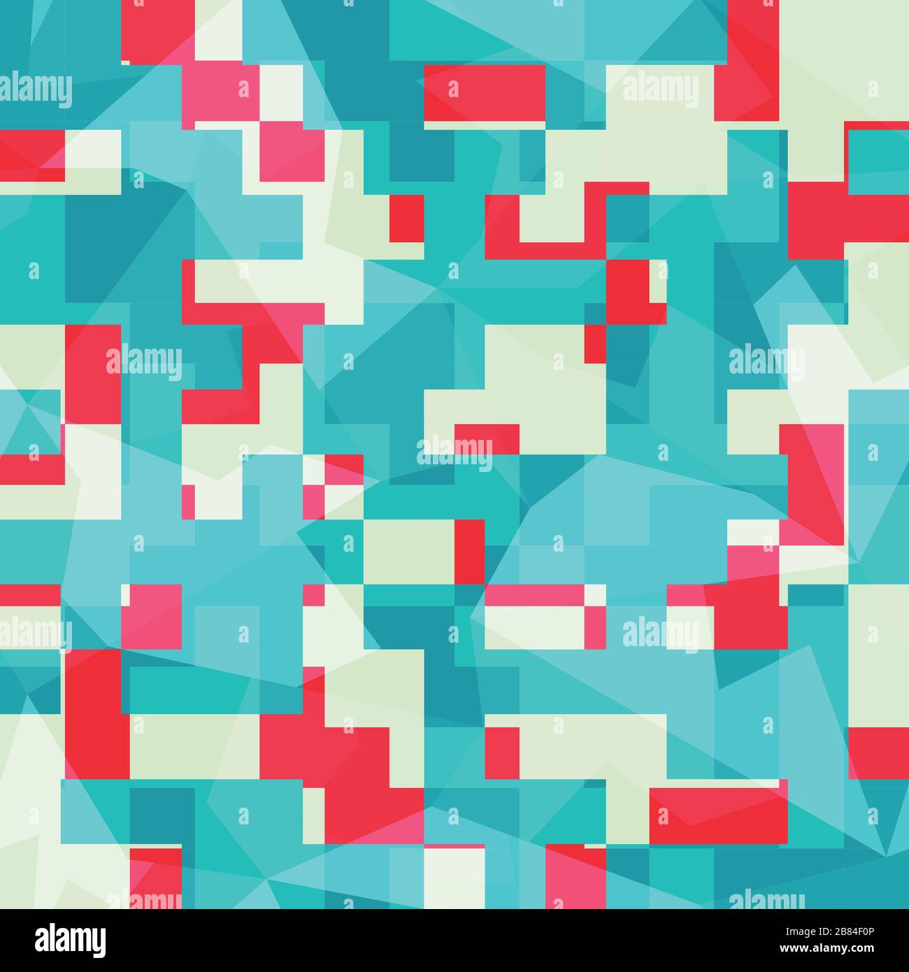 abstract blue squares seamless pattern Stock Vector Image & Art - Alamy