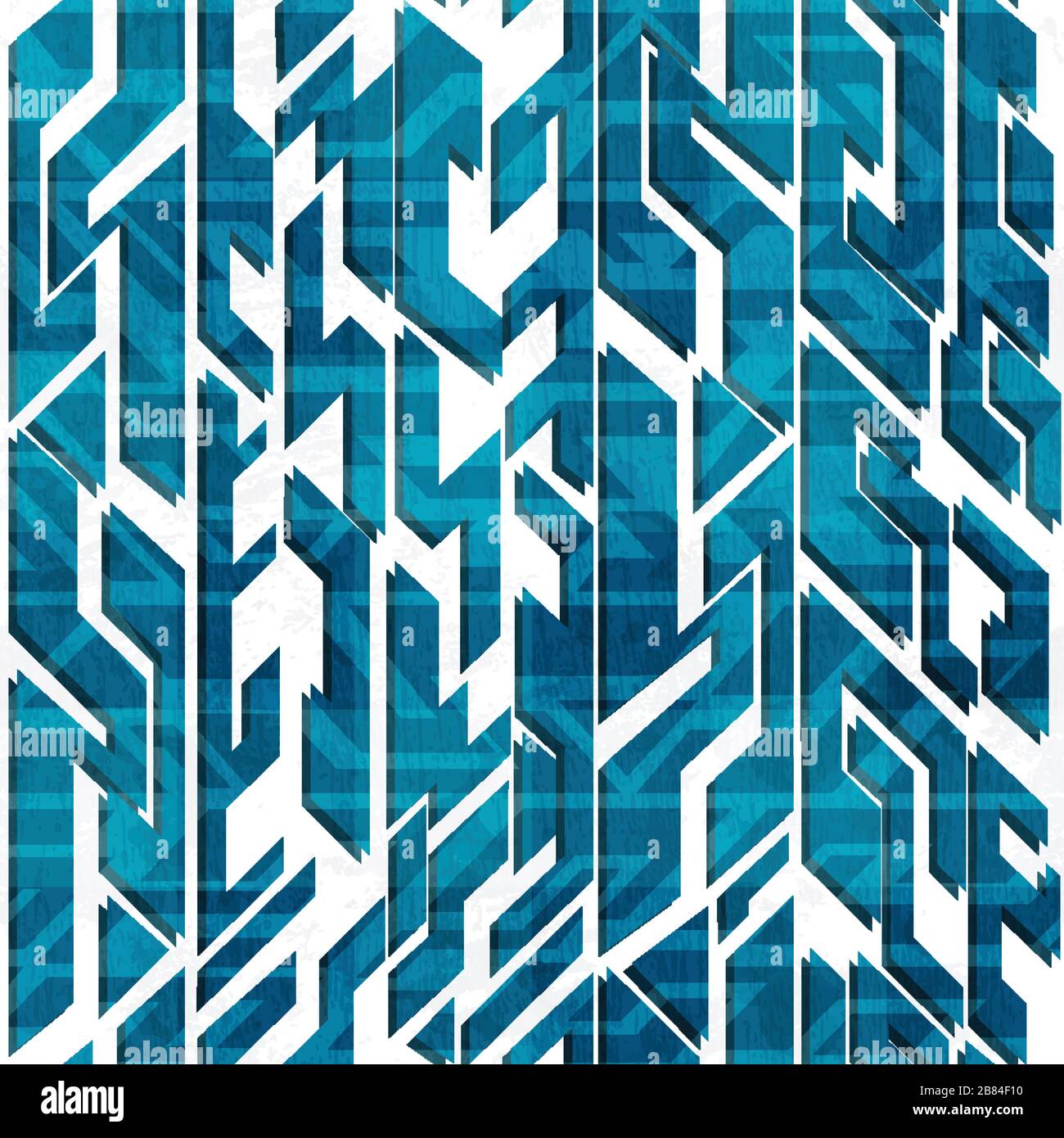 abstract blue technology seamless pattern Stock Vector Image & Art - Alamy