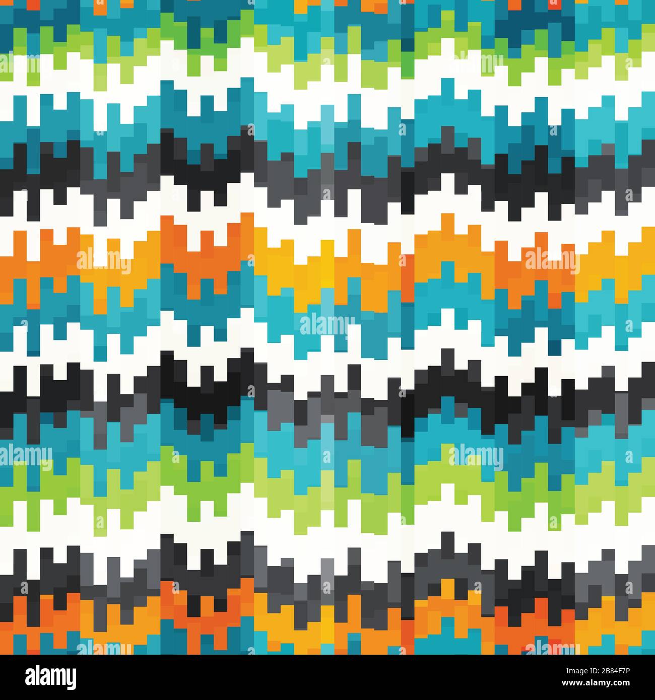 abstract equalizer seamless pattern Stock Vector Image & Art - Alamy